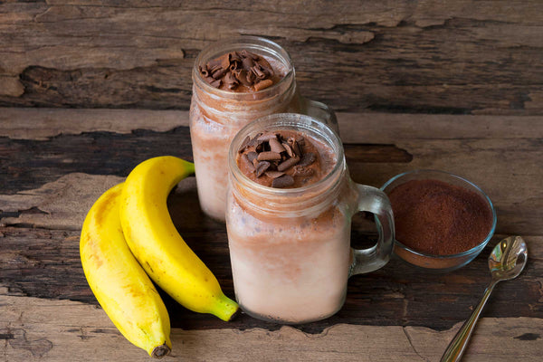 Protein Banana-Split Shake Rezept - Jetzt probieren! – Rocka Nutrition